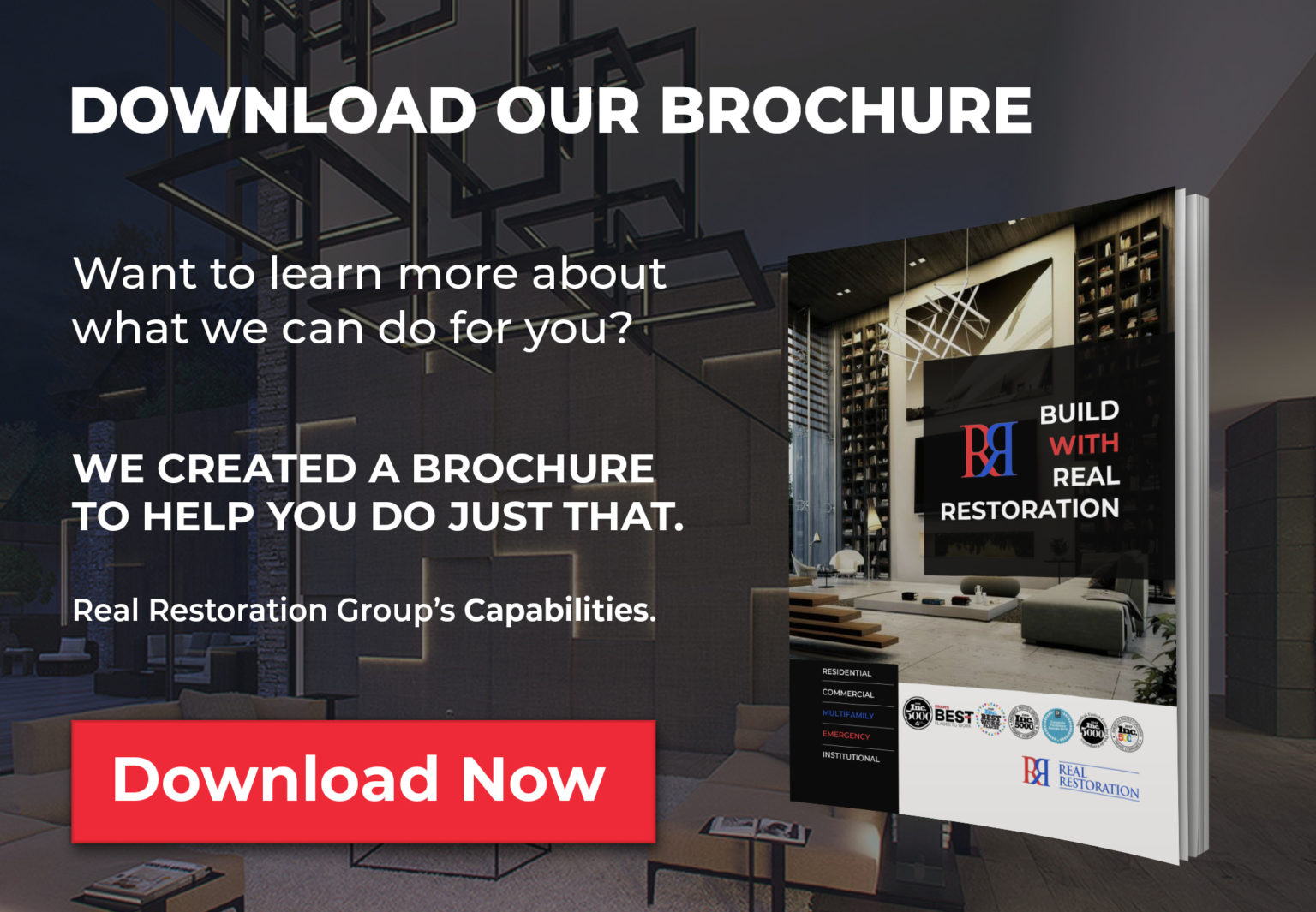Download Our Brochure - Real Restoration